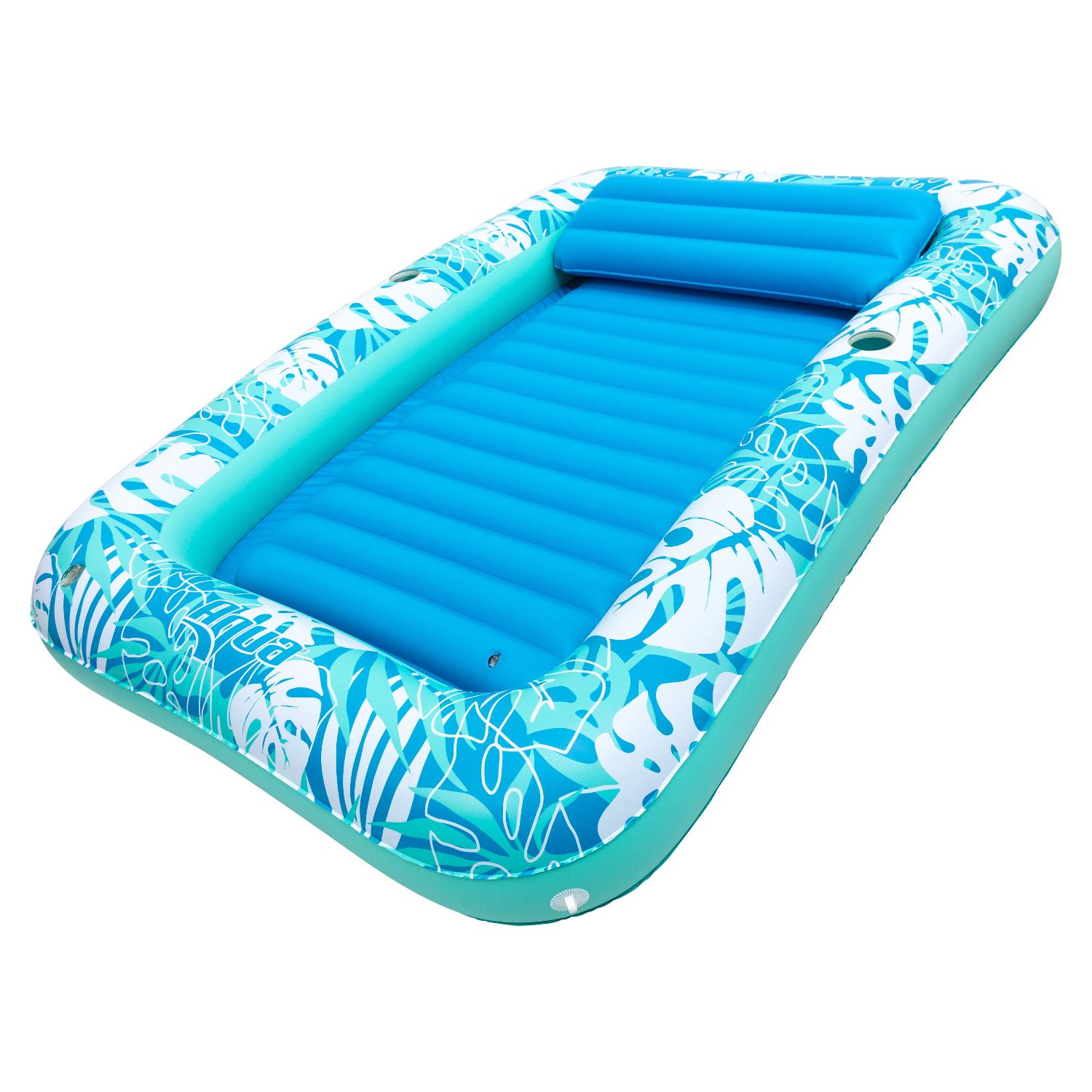 AQUA LEISURE SUNTAN Float Pool Lounge, XL, Teal