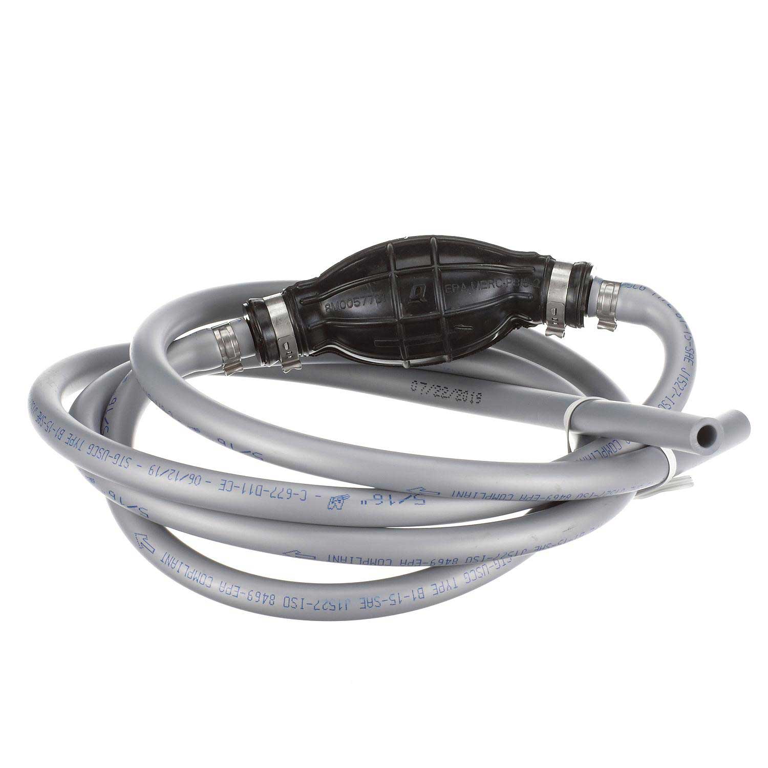 QUICKSILVER 8M0061811 Fuel Line Assembly, 8 Feet Long With Primer Bulb