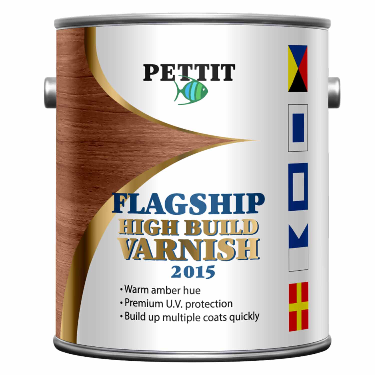 PETTIT PAINT Z-Spar Flagship Varnish 2015, Warm Amber, Pint