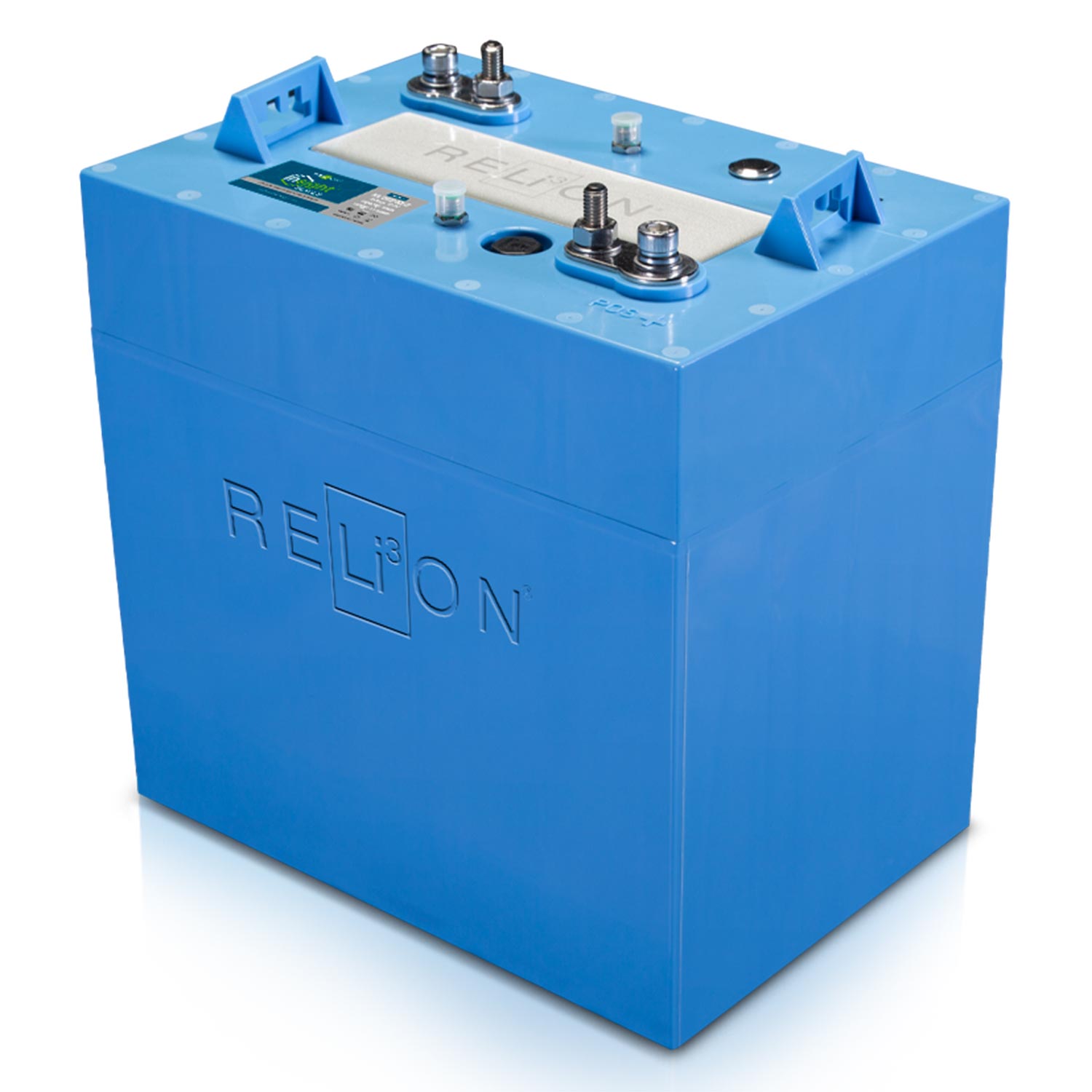 RELION 12V120-GC2-LT Lithium Iron Phosphate Deep Cycle Battery, 12V, 120Ah