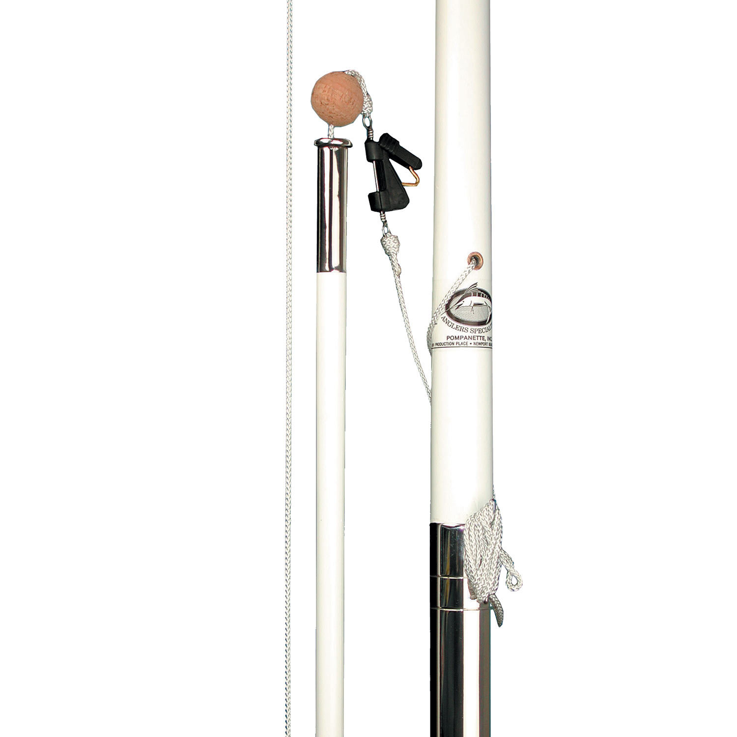 POMPANETTE 20' Outrigger with Side Mounts