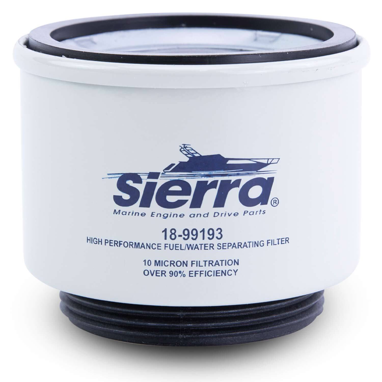 SIERRA 18-99193 Fuel Filter/Water Separator, 10 Micron