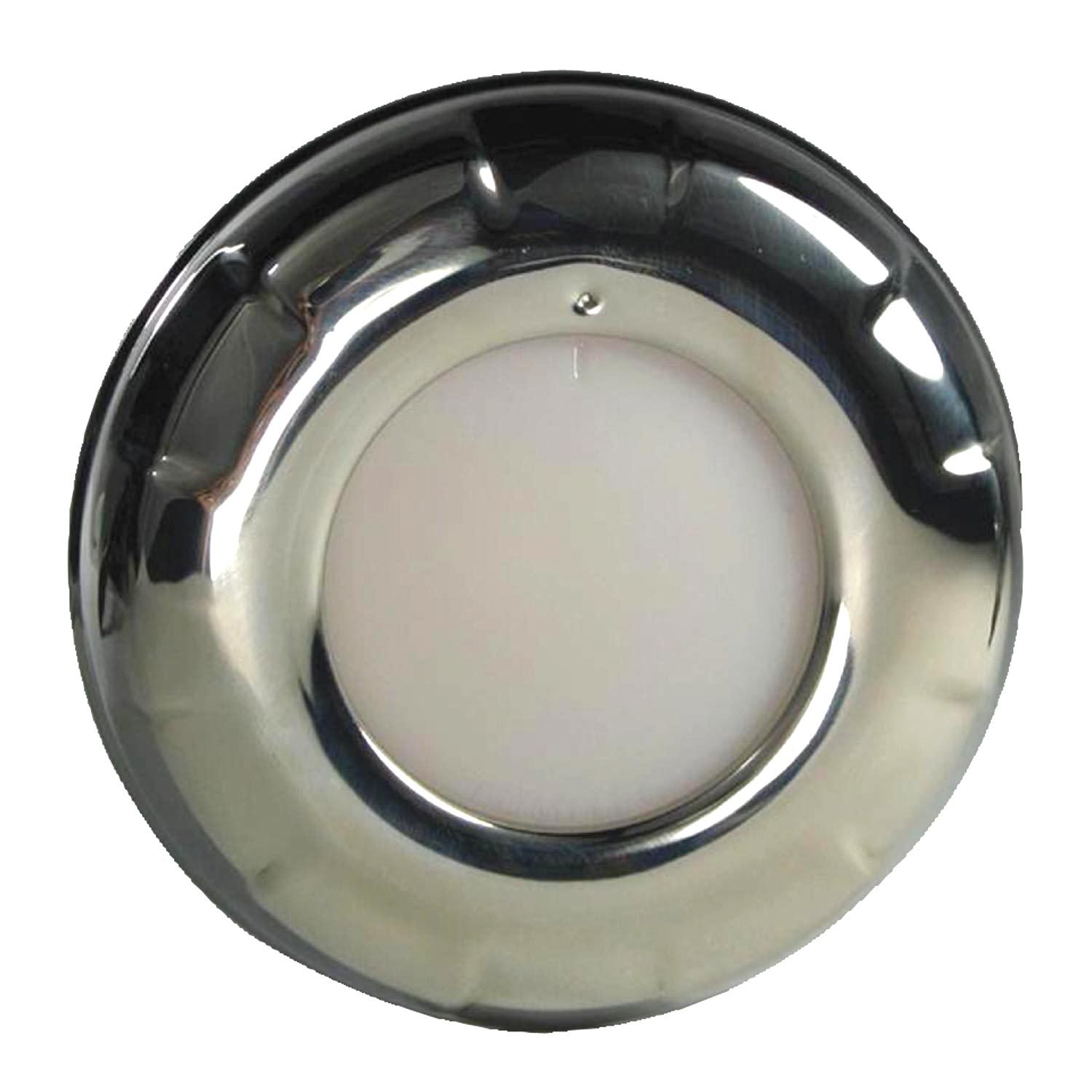 LUMITEC LIGHTING Aurora LED Dome Light, Stainless Steel Housing, White ...