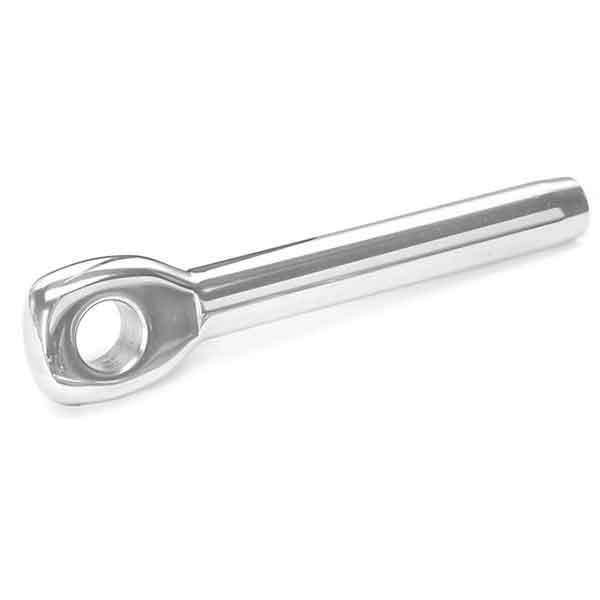 HAYN Stainless Steel Marine Swage Eye for 3/8" Wire, 5/8" Pin Dia.