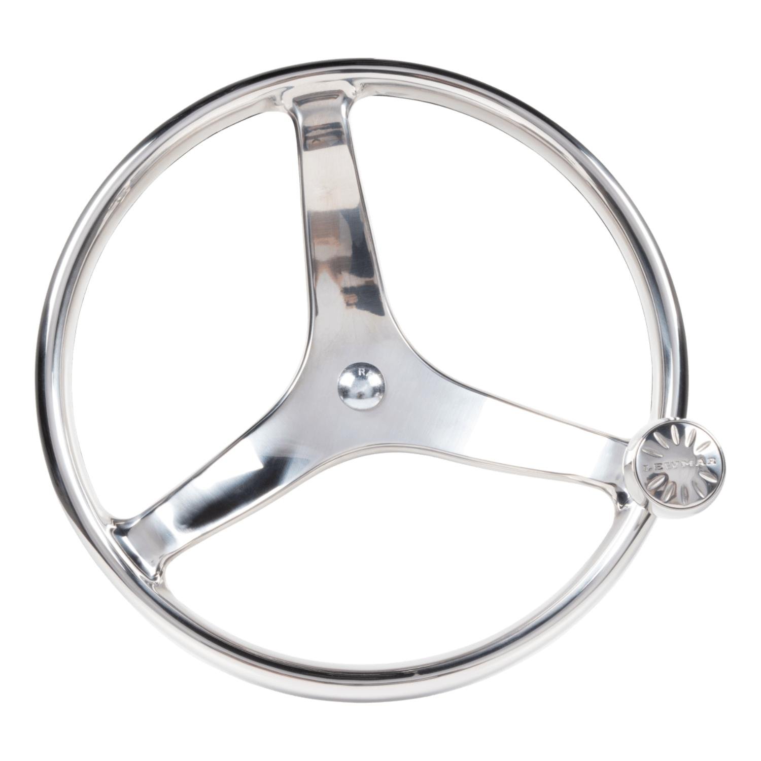 LEWMAR 13 1/2" Cast Stainless Steel Steering Wheel