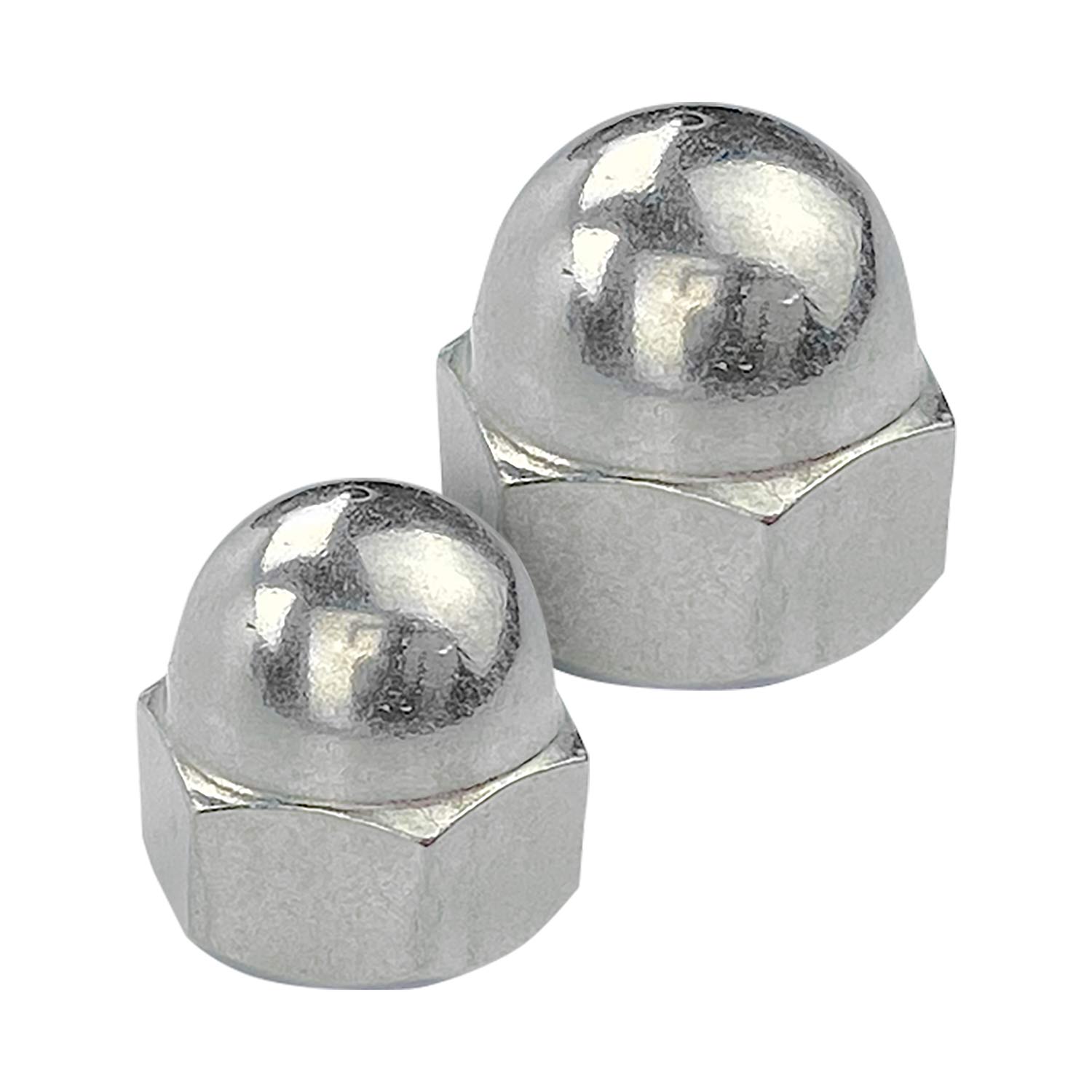 SEAFIT Acorn Cap Nuts, 12 Piece, Stainless Steel