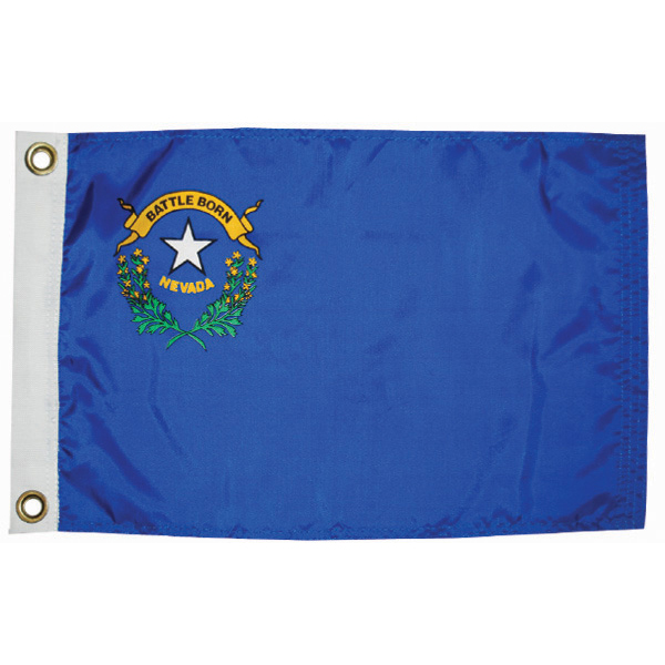 TAYLOR MADE Nevada State Flag, 12" x 18"