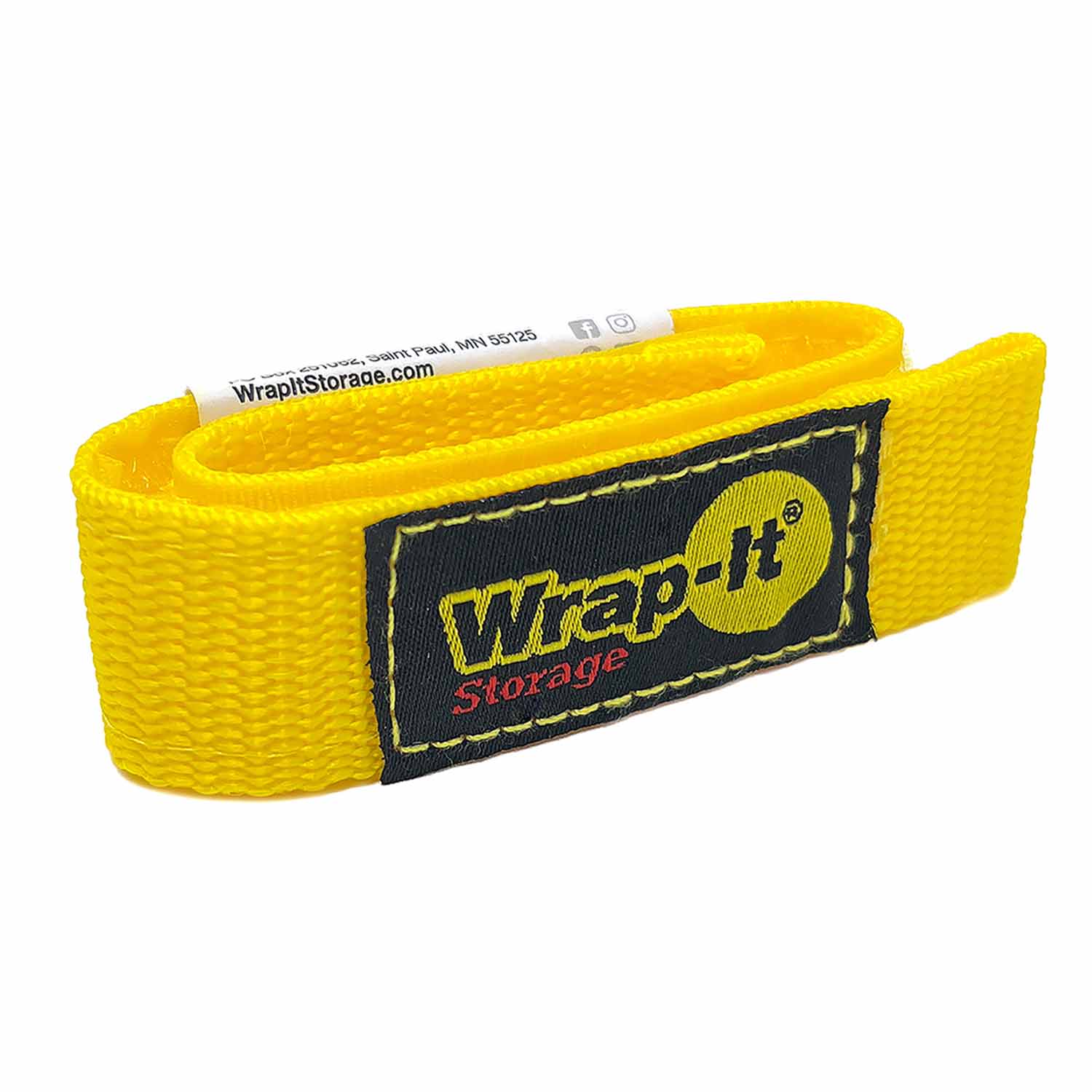 WRAP-IT STORAGE 12" Quick Strap Cord Organizer
