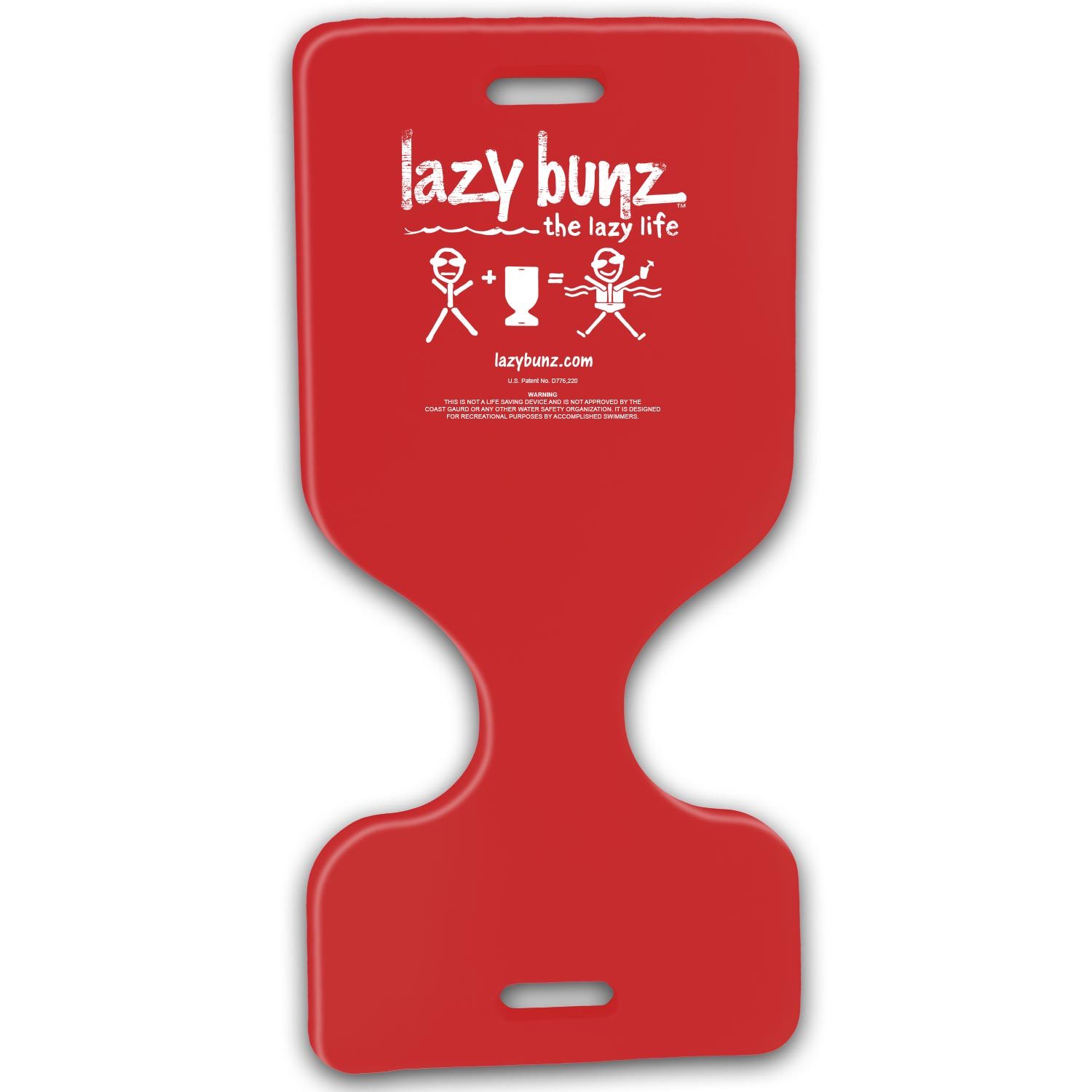 LAZY BUNZ Water Float, Red