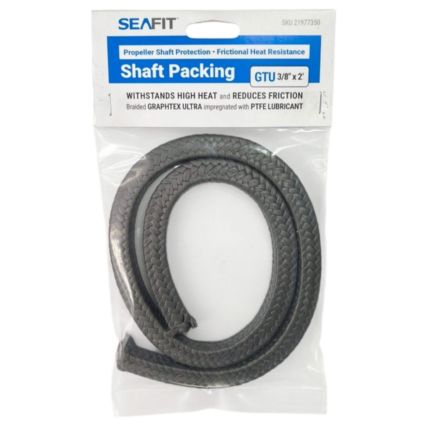 SEAFIT 3/8" GTU Shaft Packing with PTFE, 2'