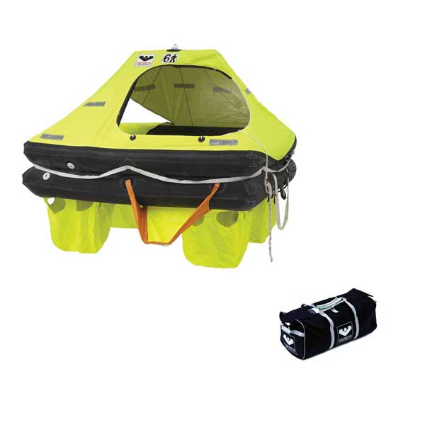 Viking 6-Person Liferaft - Coastal RescYou Model with Valise