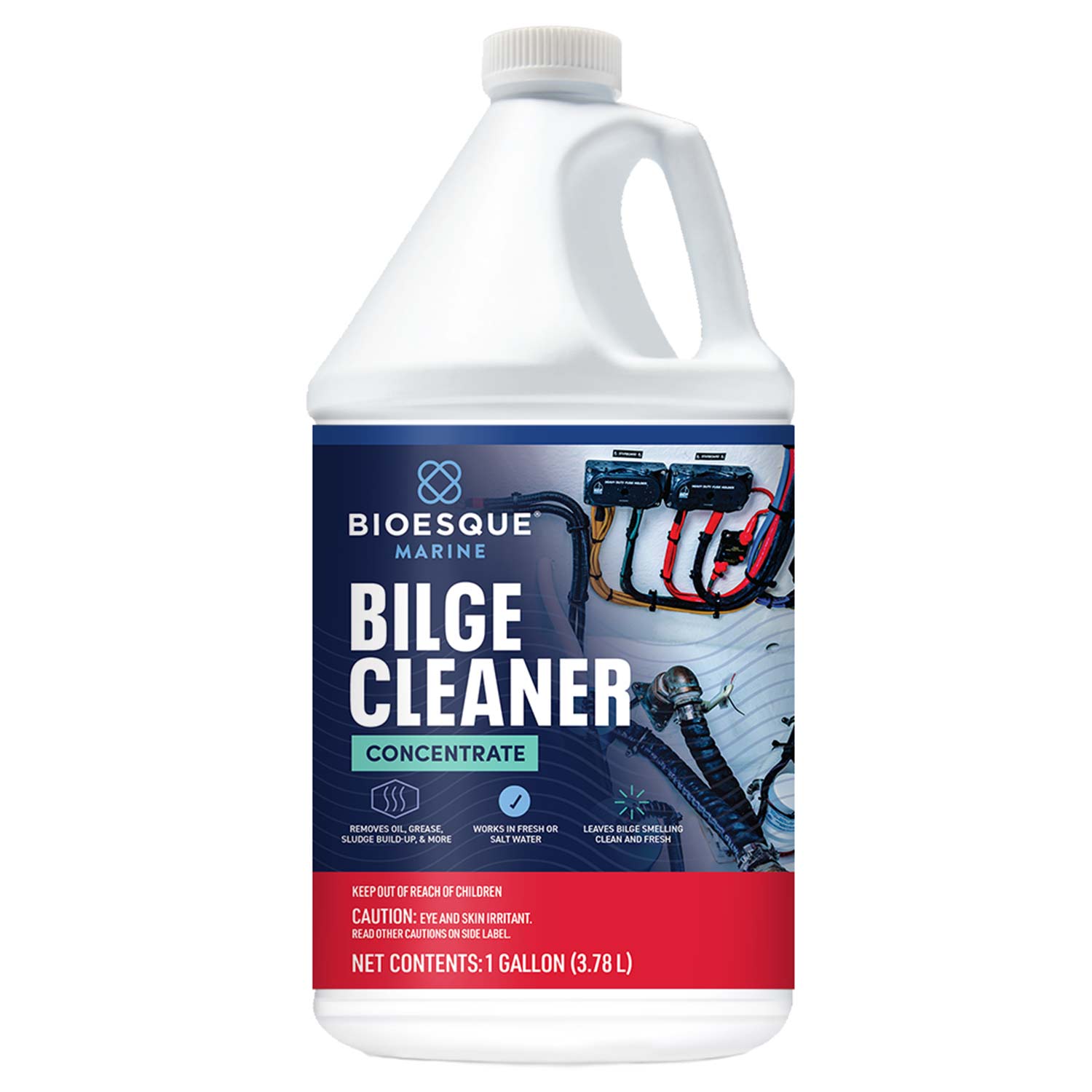 BIOESQUE MARINE Marine Heavy Duty Bilge Cleaner, 1 Gallon