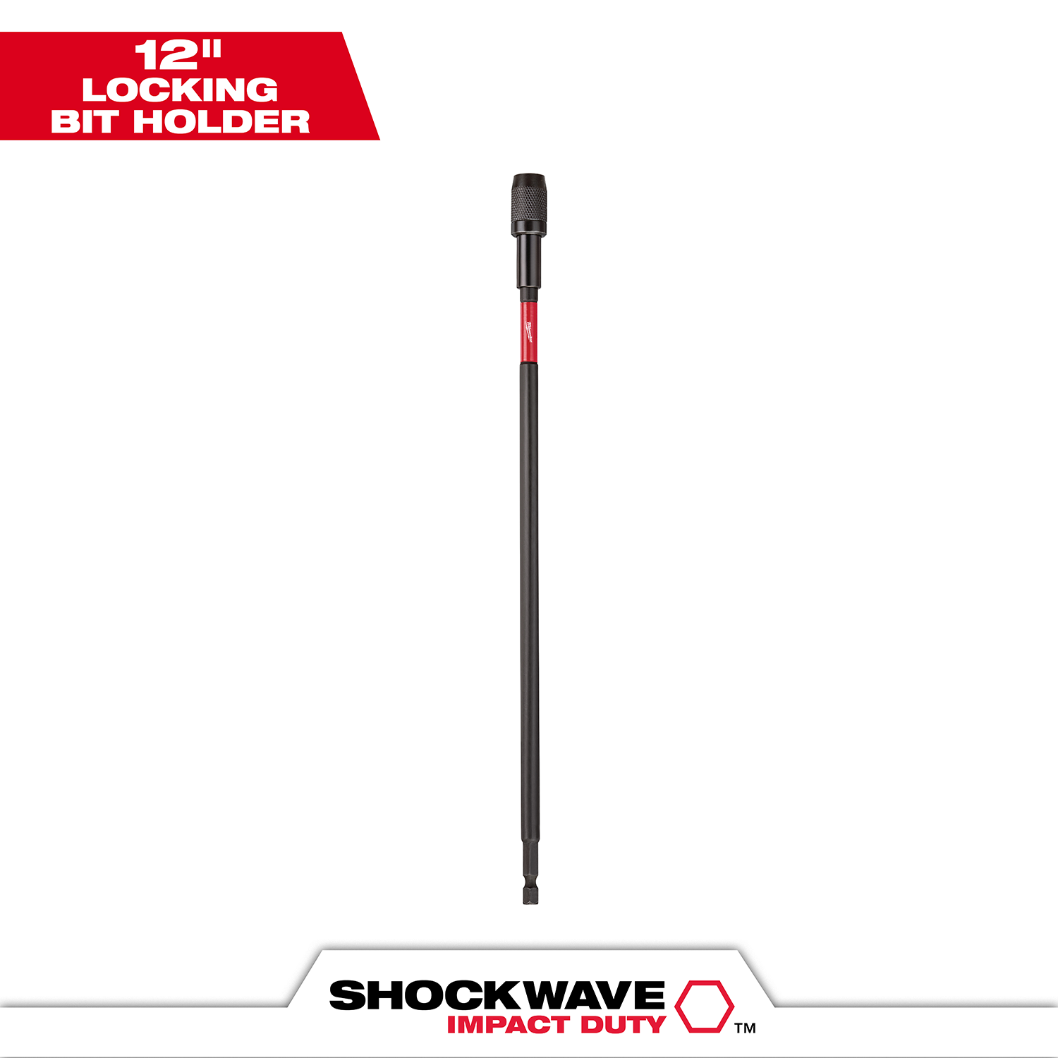 MILWAUKEE SHOCKWAVE™ 12" Impact Locking Bit Holder