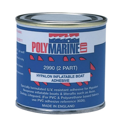 POLY MARINE Hypalon and PVC Inflatable Boat Adhesives
