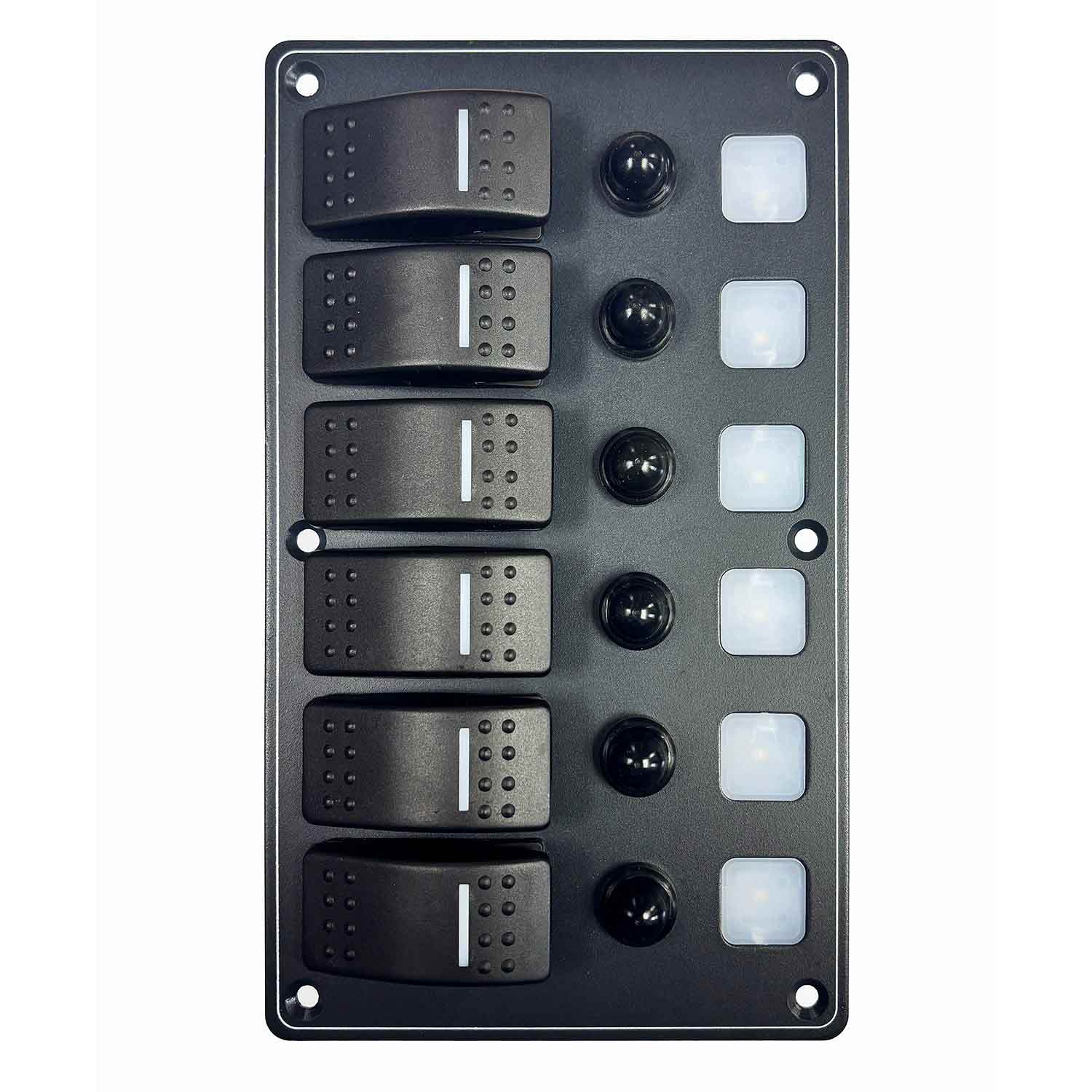 SEAFIT 6 Position Water-Resistant Switch Panel with Backlight Modules ...