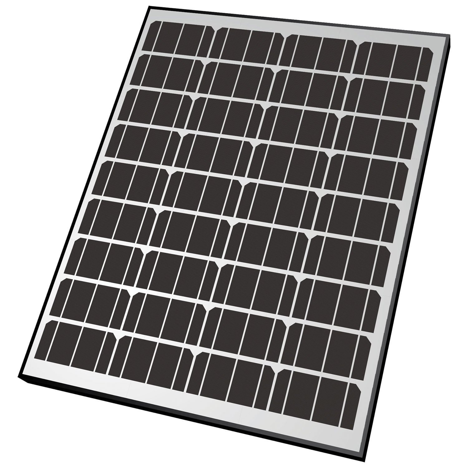 NATURE POWER 90W Rigid Monocrystalline Solar Panel