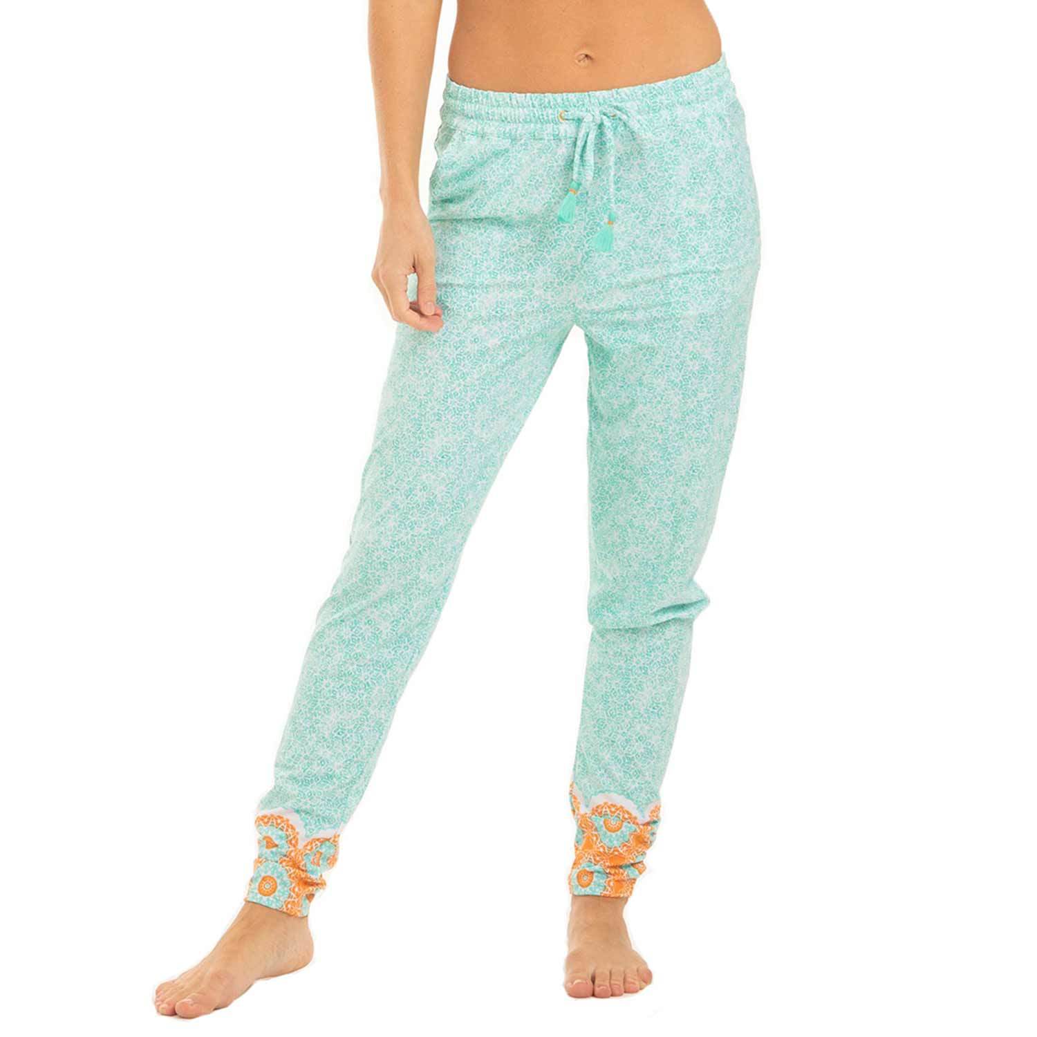 Women's Aqua Citrus Beach Pants | West Marine