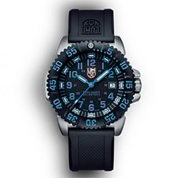 LUMINOX Steel Colormark 3150 Series Watch, Blue Steel