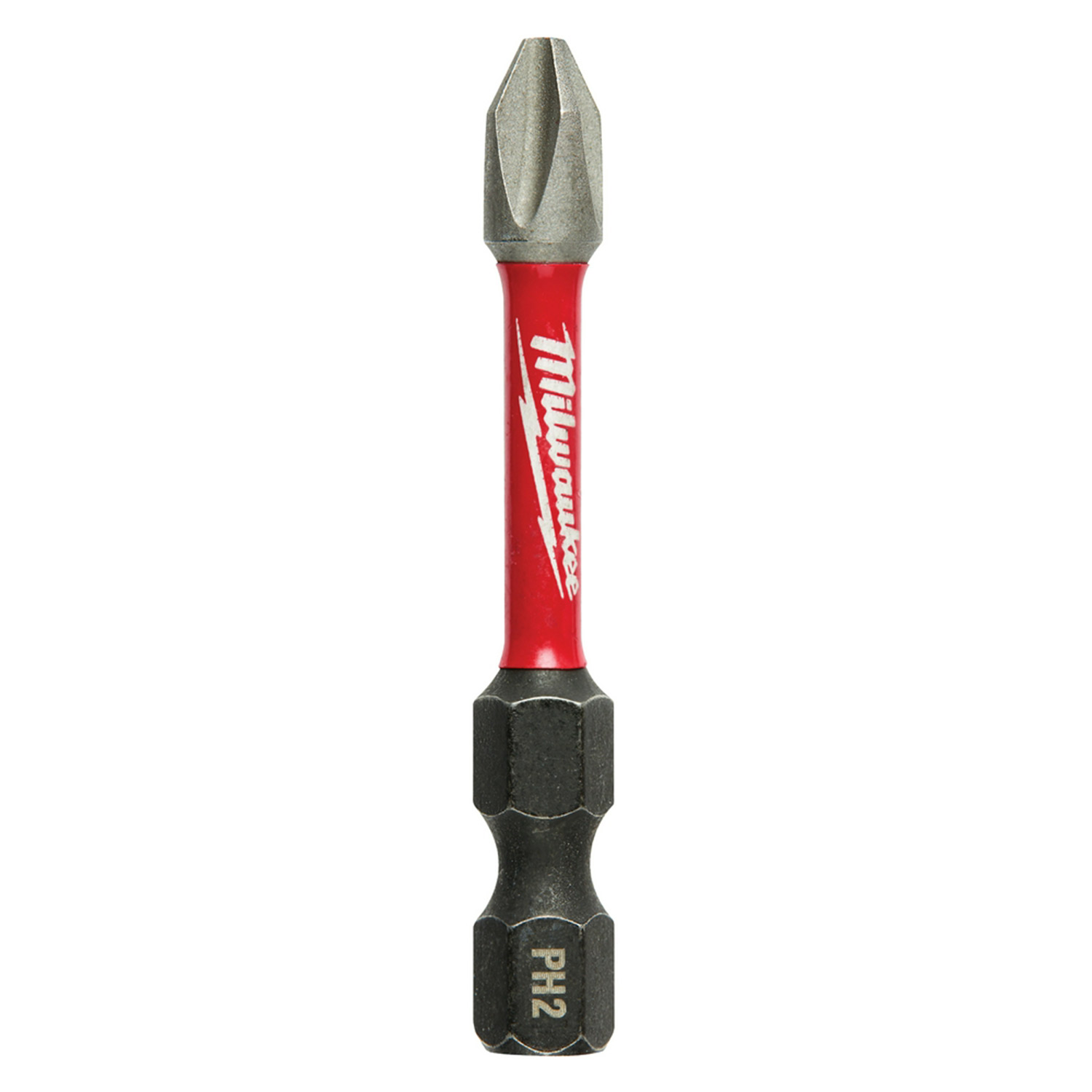 MILWAUKEE SHOCKWAVE™ 2" PH2 Impact Bit Set, 2-Pack
