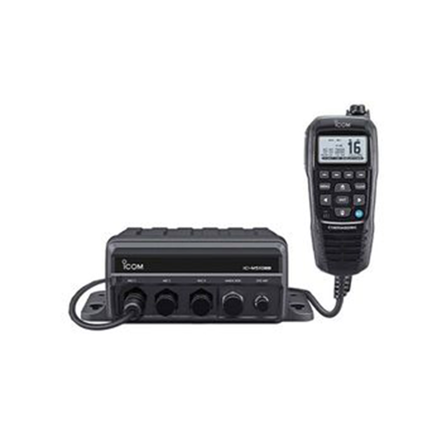ICOM M510BB Black Box VHF Radio with 1 CommandMic™ Speaker Microphone
