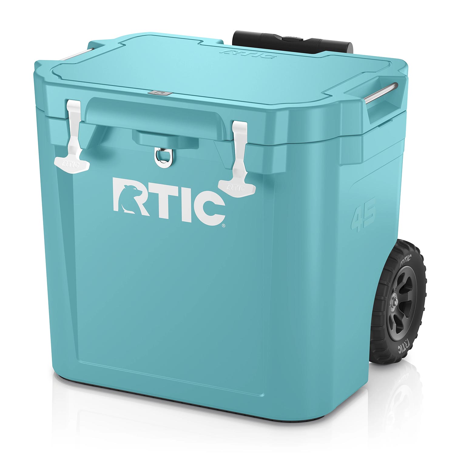 RTIC OUTDOORS 45 Quart Ultra-Tough Wheeled Hard-Sided Ice Chest Cooler ...