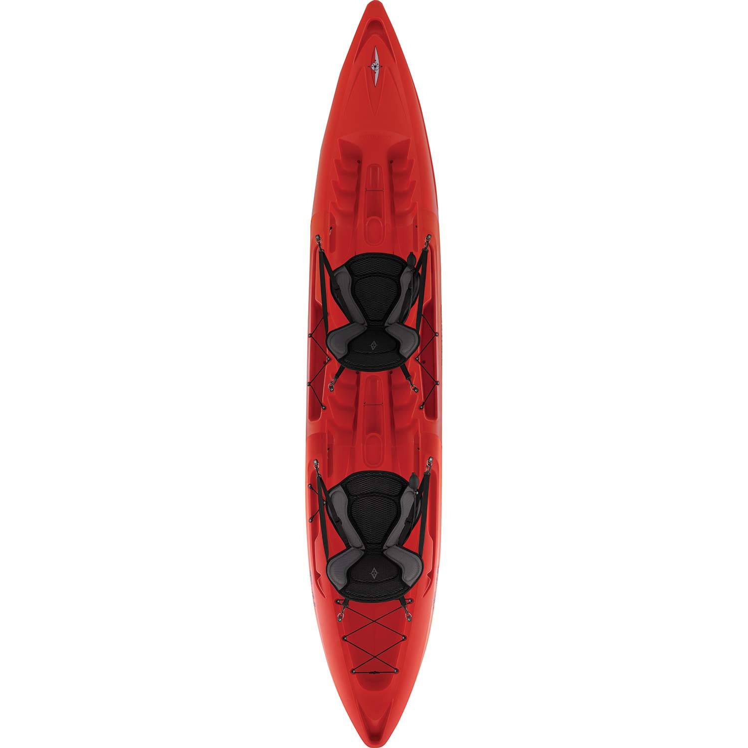 POINT 65 Tequila! GTX Tandem Modular Sit-On-Top Kayak, Red