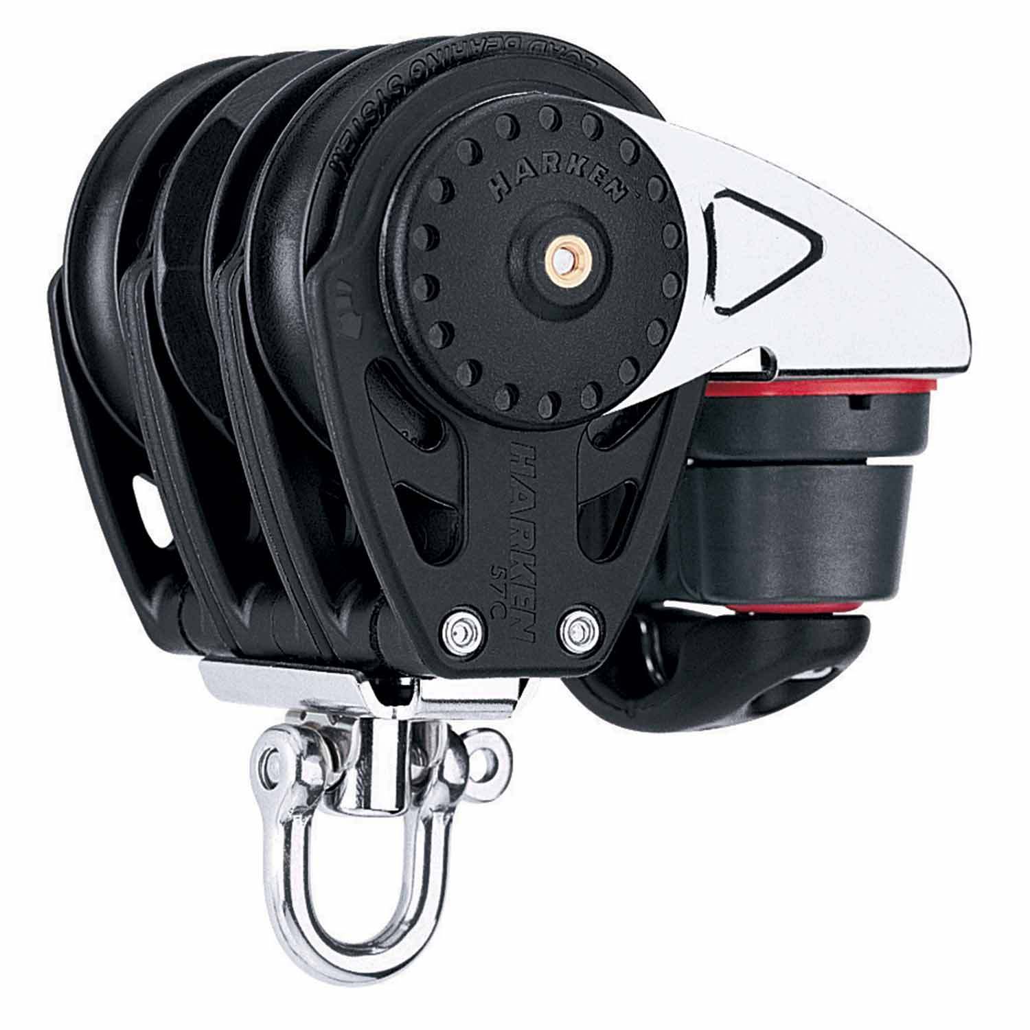 HARKEN 57mm Carbo Ratchamatic Triple Block with Cam