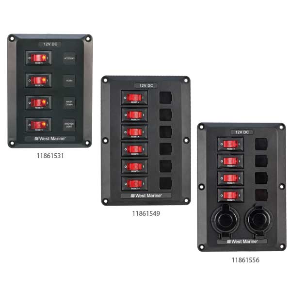 WEST MARINE DC Electrical Panels